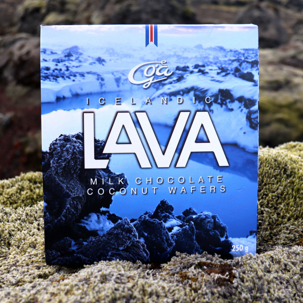 Lava - Milk Chocolate Coconut Wafers | Idontspeakicelandic